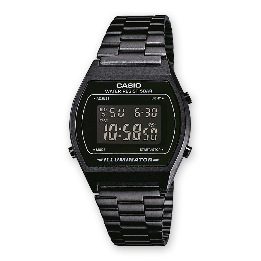 Reloj Casio Vintage Edgy Collection B640WB-1BEF, resistente al agua, 5 ...